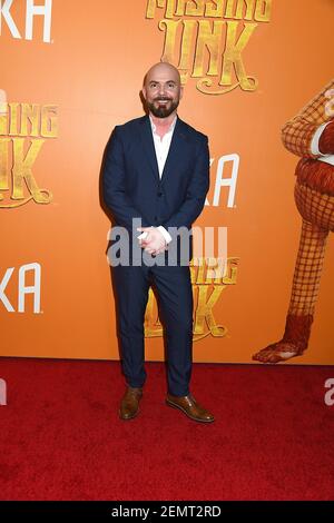 Chris Butler attends the premiere of "Missing Link" at Regal Cinemas ...