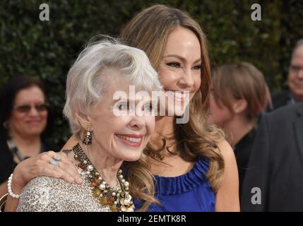 (L-R) Barbara Rush and daughter Claudia Cowan at the 2019 TCM Classic ...
