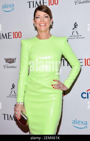 Norah O'Donnell walking the red carpet at Time 100 Most Influential ...