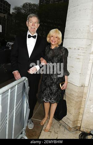 Lesley Stahl and husband Aaron Latham attends the New York City Ballet ...