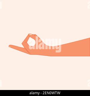Italian Hand gesture for delicious food isolated flat vector ...