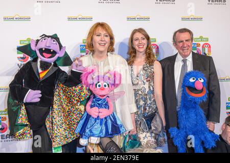 Ann Tisch is seen during red carpet arrivals for the Sesame Workshop ...