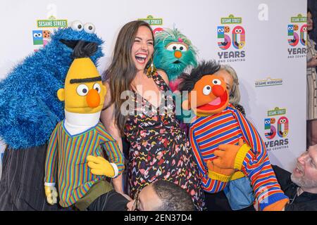 Suki Lopez is seen during red carpet arrivals for the Sesame Workshop ...