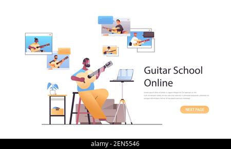mix race people in web browser windows celebrating new year christmas ...