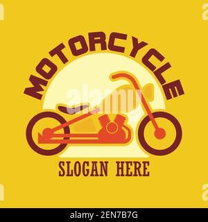 motorcycle logo emblems and insignia with text space for your slogan ...