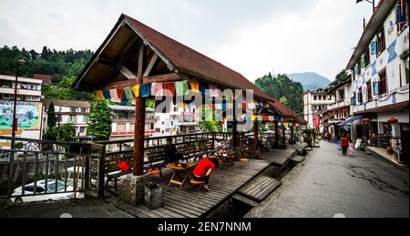 Wenchuan County Sichuan Province China Stock Photo - Alamy