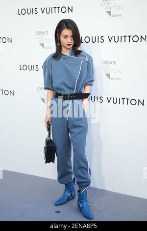 Chinese actress Chun Xia attends a prmotional event for LOUIS VUITTON ...
