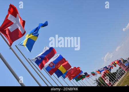 Flags of different countries of the world representing diversity Stock ...