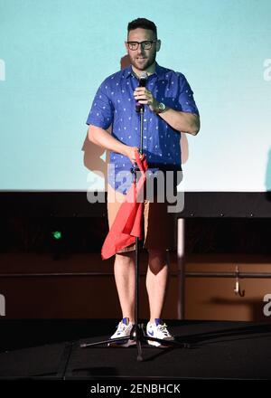 SAN DIEGO - JULY 20: Eric Leclerc at National GeographicÕs & Nerd Nite ...