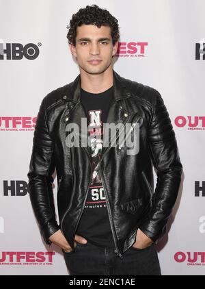 Joshua Diaz arrives at the 2019 Outfest Los Angeles LGBTQ Film Festival ...