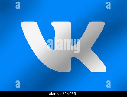 VK VKontakte logo Stock Photo - Alamy