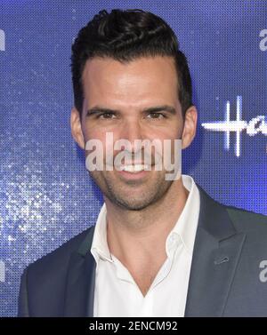 Benjamin Ayres arrives at the Hallmark Channel and Hallmark Movies and ...