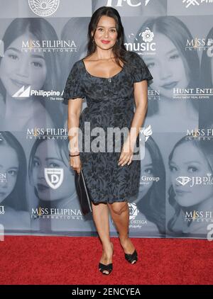 Jaime Kailani Bayot arrives at the 2019 Miss Filipina International ...