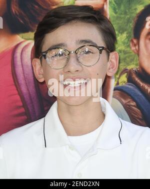Nathan Janak arrives at the Paramount Pictures' DORA AND THE LOST CITY ...