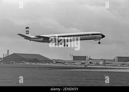 A De Havilland Comet 4B Airliner owned by BEA Airtours, British ...