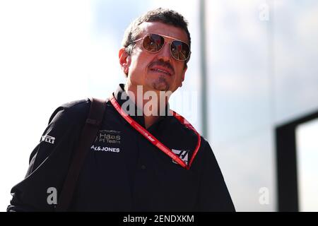 Gunther Steiner; Team Principal Haas F1 Team during the Hungarian GP ...