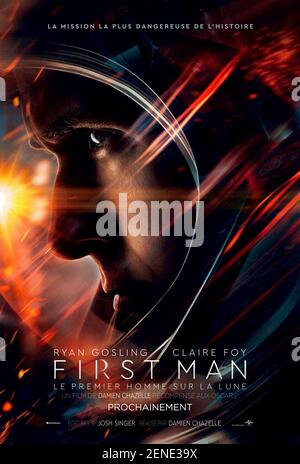 FIRST MAN 2018 Universal Pictures film with Ryan Gosling as Neil ...
