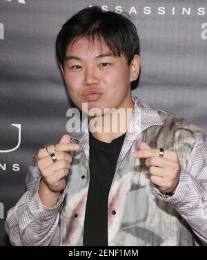 Jun Yu arrives at Netflix's WU ASSASSINS Premiere Party held at the ...