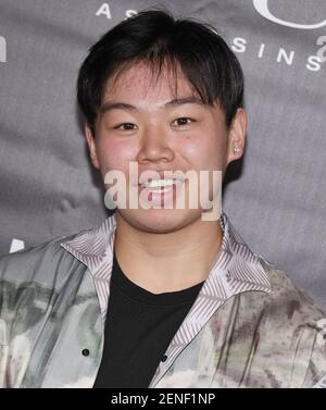 Jun Yu arrives at Netflix's WU ASSASSINS Premiere Party held at the ...