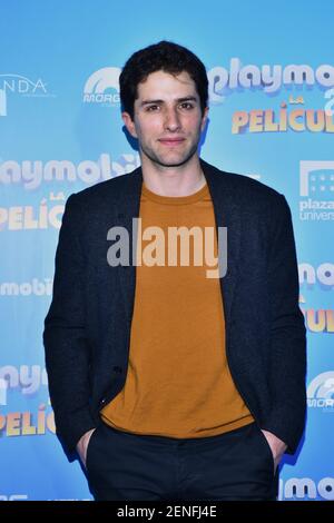 Dario Yazbek Bernal poses for photos during the blue carpet of ...