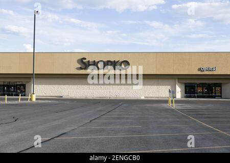 A logo sign outside of a closed Shopko retail store location in Orem ...