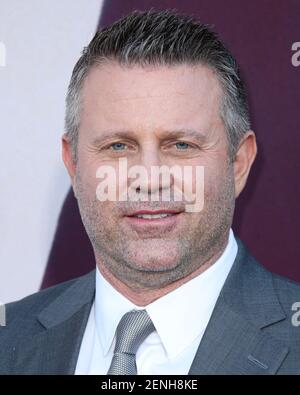 WESTWOOD, CA - AUGUST 20: Director Ric Roman Waugh (R) and wife Tanya ...