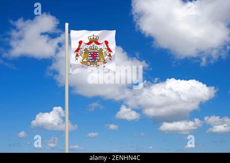 Das wappen von Luxemburg Stock Photo - Alamy