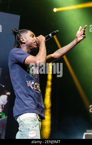 Polo G (Taurus Tremani Bartlett) during the Day N Vegas Music Festival ...