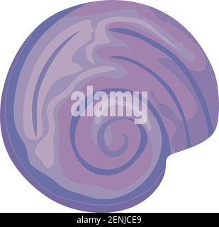 purple conch shell illustration Stock Vector Image & Art - Alamy