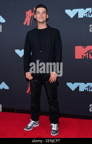 Kevan Kenney arriving on the red carpet at the 2019 MTV Video Music ...