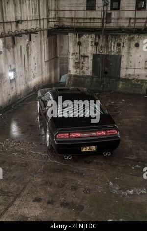 Dodge Hellcat SRT8 American muscle car, modified Stock Photo - Alamy