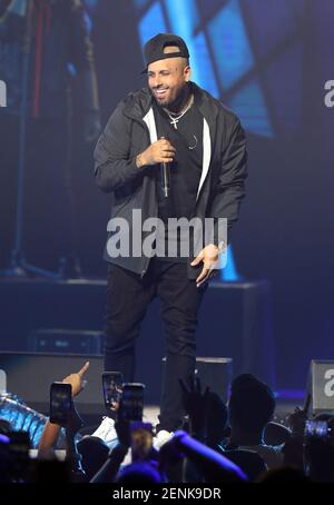 MIAMI, FLORIDA - AUGUST 30: Nicky Jam performs live on stage during the ...