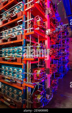 Vulcan laser inside the Central Laser Facility at Rutherford Appleton ...