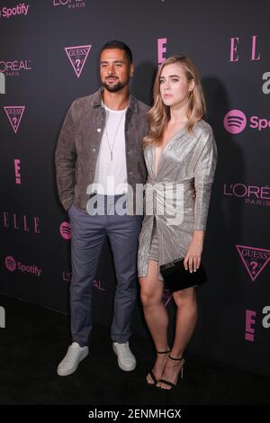 J.R. Ramirez and Melissa Roxburgh attends ELLE, Women in Music ...