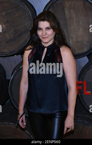 Alpha Acosta poses for photos during a red carpet of Monarca Tv Series ...