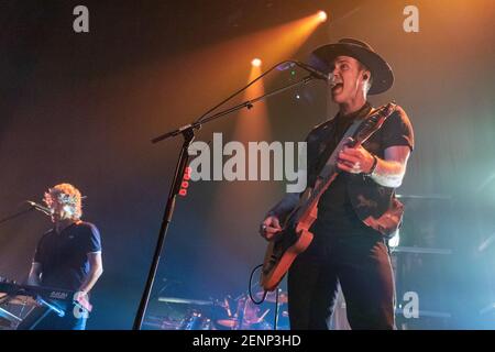 Jimmy Vallance and Tom Howie of Bob Moses at The Sylvee on August, 27 ...