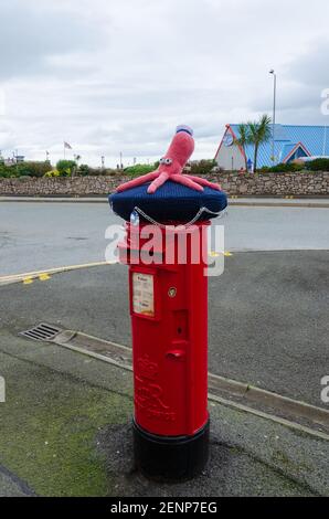 Rhyl, Denbighshire; UK: Feb 21, 2021: The Sports Direct and USC store ...