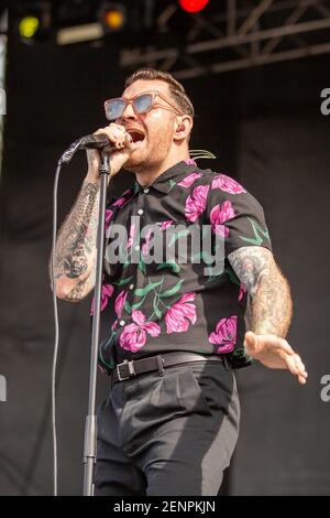 James "Buddy" Nielsen of Senses Fail performs at the Welcome To ...