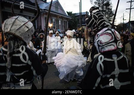 The Skull and Bones Gang with the Mystic Seven Sisters in the streets ...