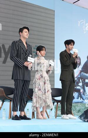 (From left) Taiwanese model and actress Pace Wu, Hong Kong singer ...