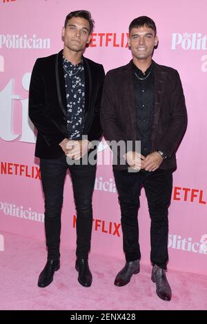 Trey Eason and Trevor Eason attend the premiere of Netflix's "The ...