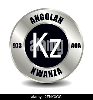 angolan kwanza currency symbol icon of Angola Stock Vector Image & Art ...
