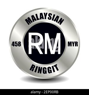 Malaysian Ringgit currency symbol icon of Malaysia Stock Vector Image ...