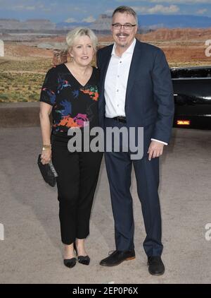 Vince Gilligan and Holly Rice at the premiere of Netflix's "El Camino ...