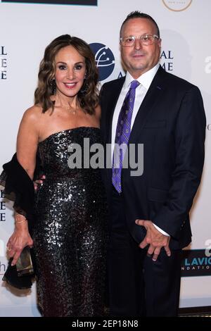 Rosanna Scotto and husband Louis John Ruggiero attend the Global Lyme ...