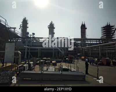 Press tour to the Saudi Aramco oil refinery at the Abqaiq and Khurais ...
