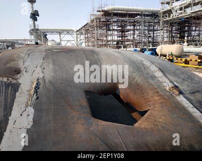 Press tour to the Saudi Aramco oil refinery at the Abqaiq and Khurais ...