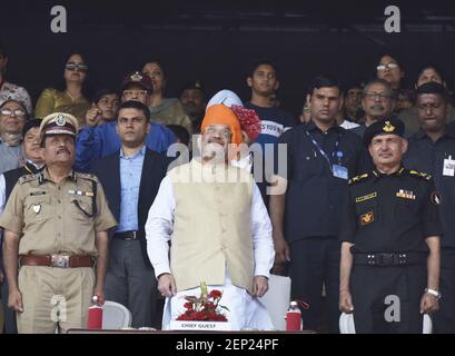 GURUGRAM, INDIA - OCTOBER 15: Union Home Minister Amit Shah during the ...