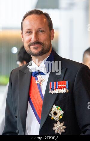 Prince Haakon of Norway attend the Accession to the Throne of His ...