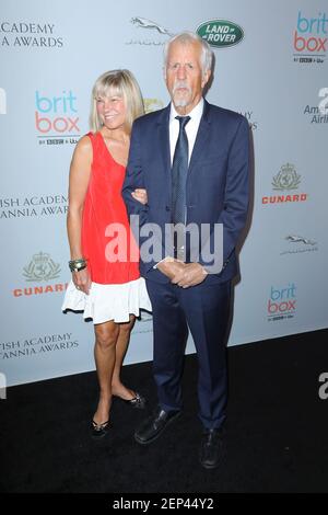Paige Simpson and Michael Apted at the 2019 British Academy Britannia ...